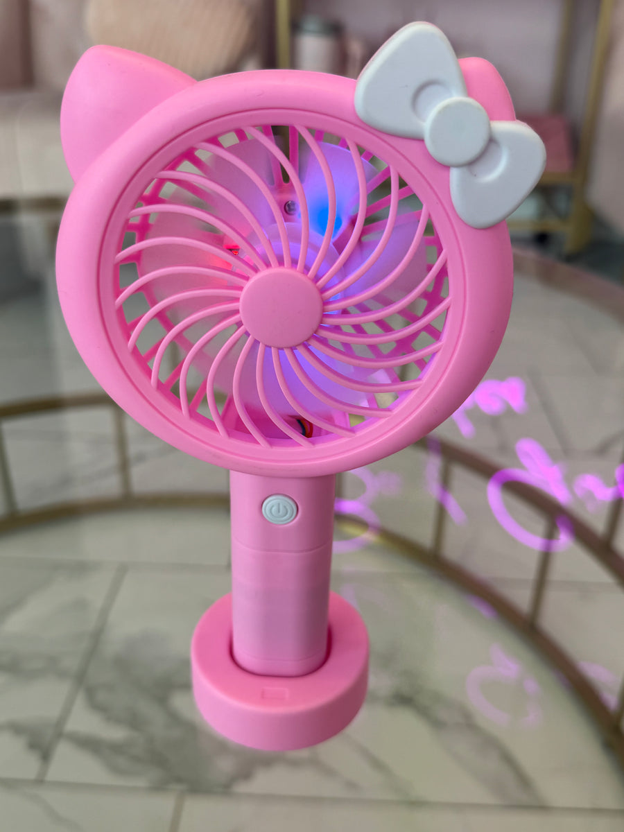 Hello Kitty LED Portable Fan 🎀 – SHOP LBB